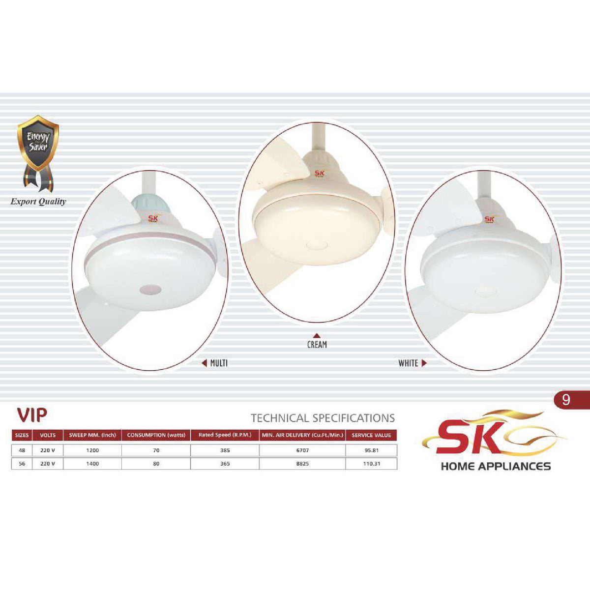 SK Fans VIP 56” – Bukhari ElectroGas